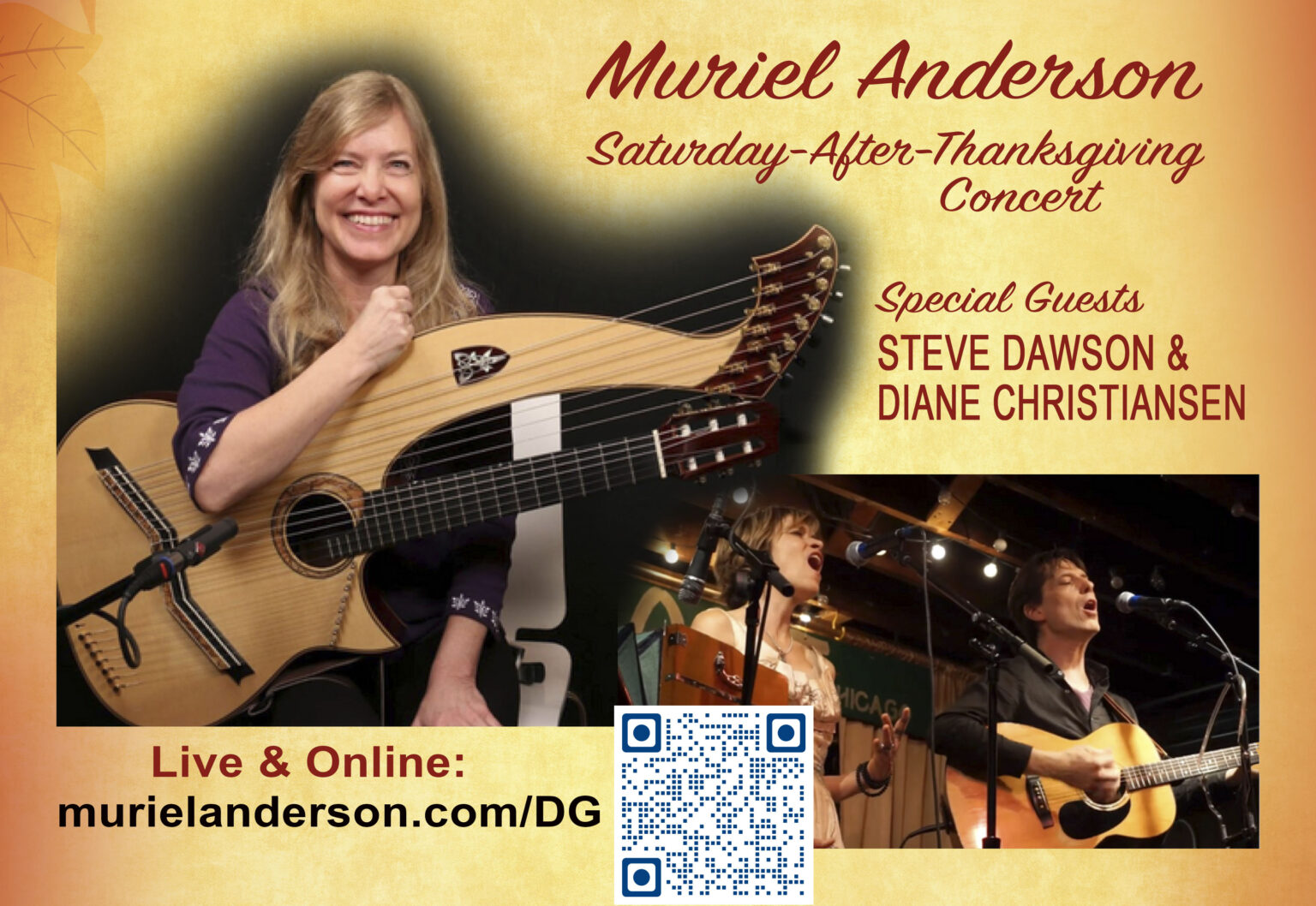 Saturday-After-Thanksgiving concert | Muriel Anderson